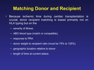 Cardiac Transplantation | PPT