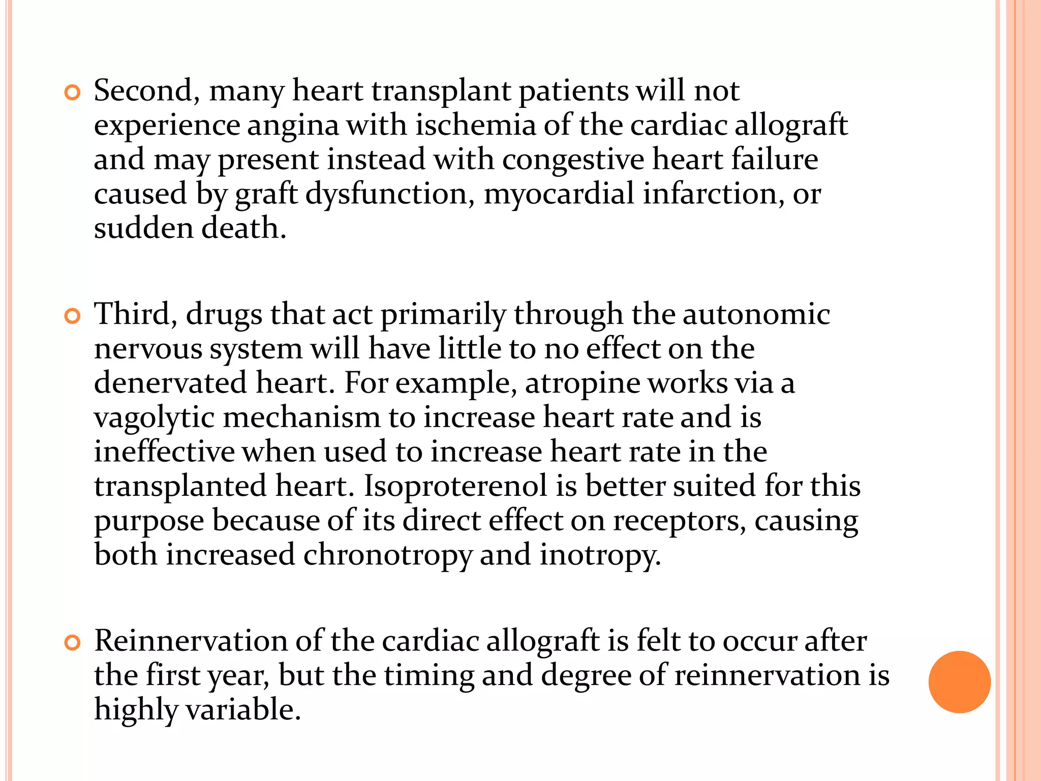 Cardiac transplantation | PPTX