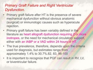 Cardiac transplantation | PPTX