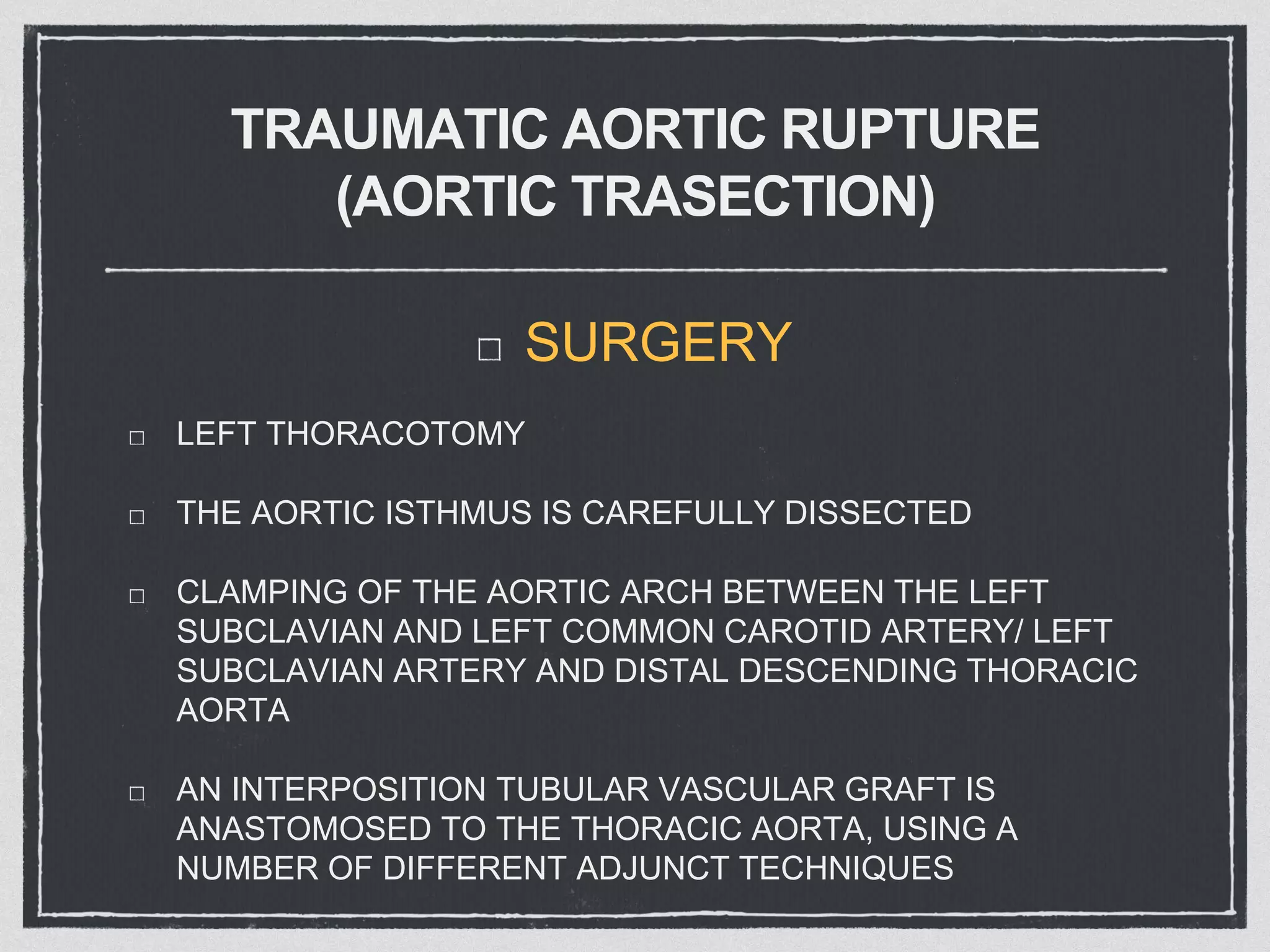 Cardiac trauma | PPTX