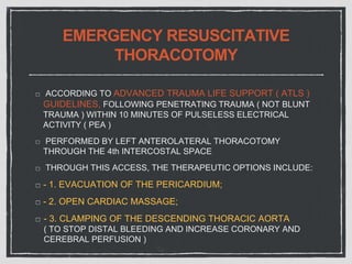 Cardiac trauma | PPTX