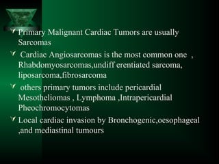Cardiac tumours | PPT