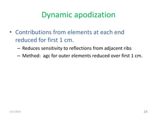 Color flow medical cardiac ultrasound | PPTX
