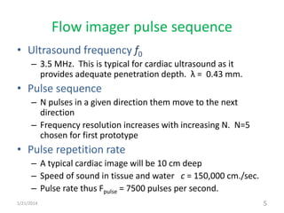 Color flow medical cardiac ultrasound | PPTX
