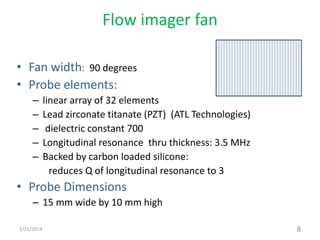 Color flow medical cardiac ultrasound | PPTX