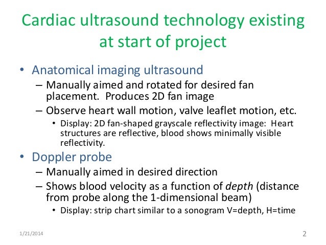 Color flow medical cardiac ultrasound
