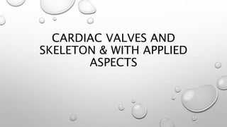 Cardiac valves and skeleton & With applied aspects -final 1.pptx