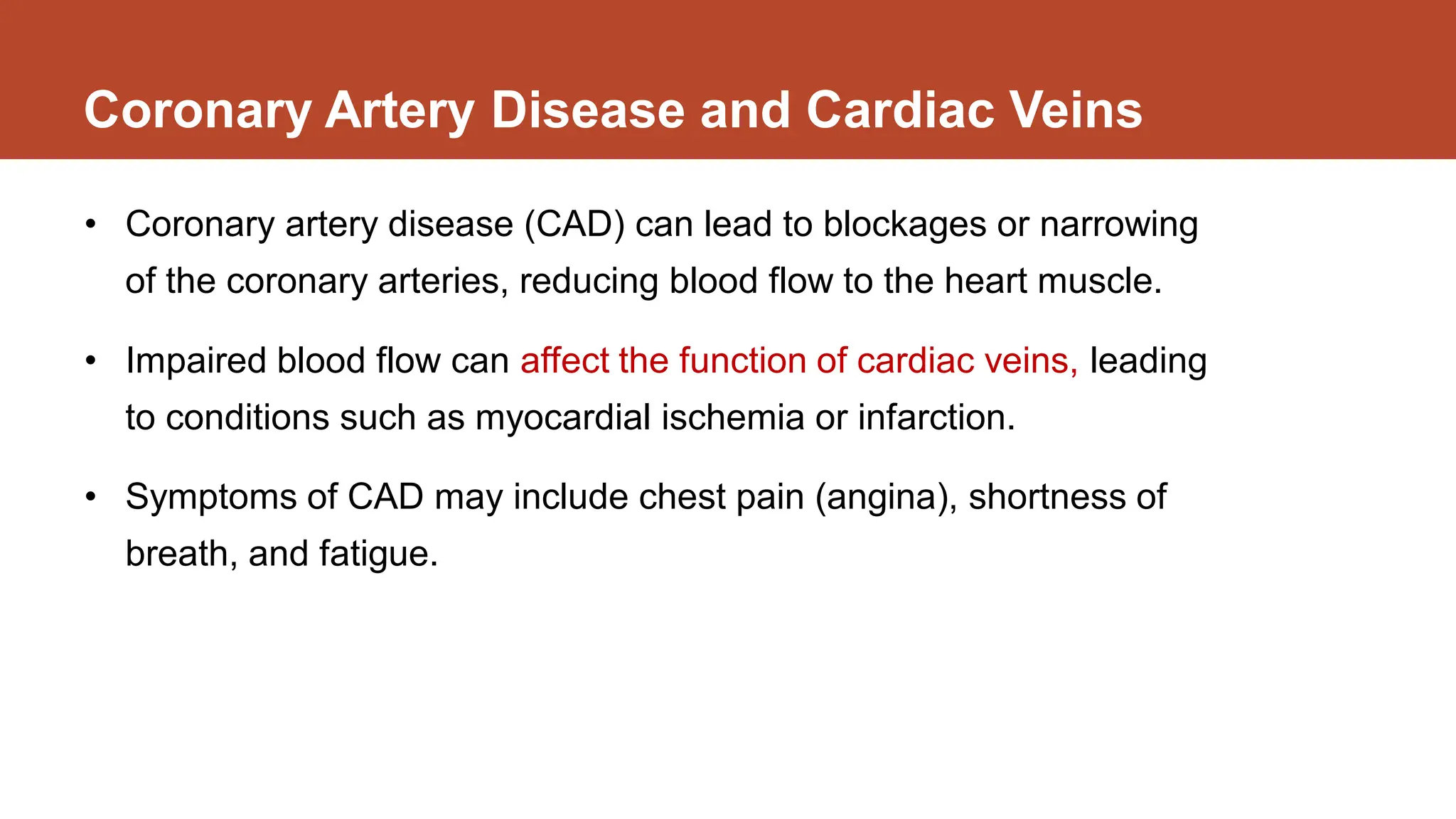 Cardiac Veins ,types briefly explanation | PDF
