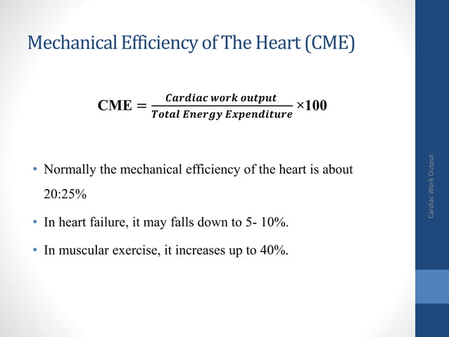 Cardiac Work Output by Rana Tarek TA.pptx