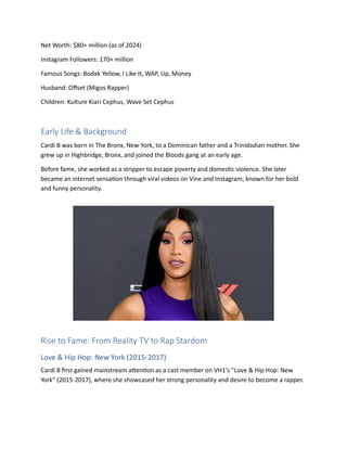 Cardi B Life Biography The Celeb Post.pdf