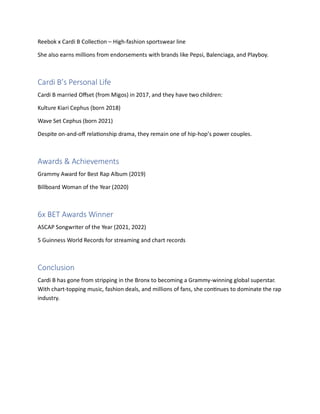 Cardi B Life Biography The Celeb Post.pdf