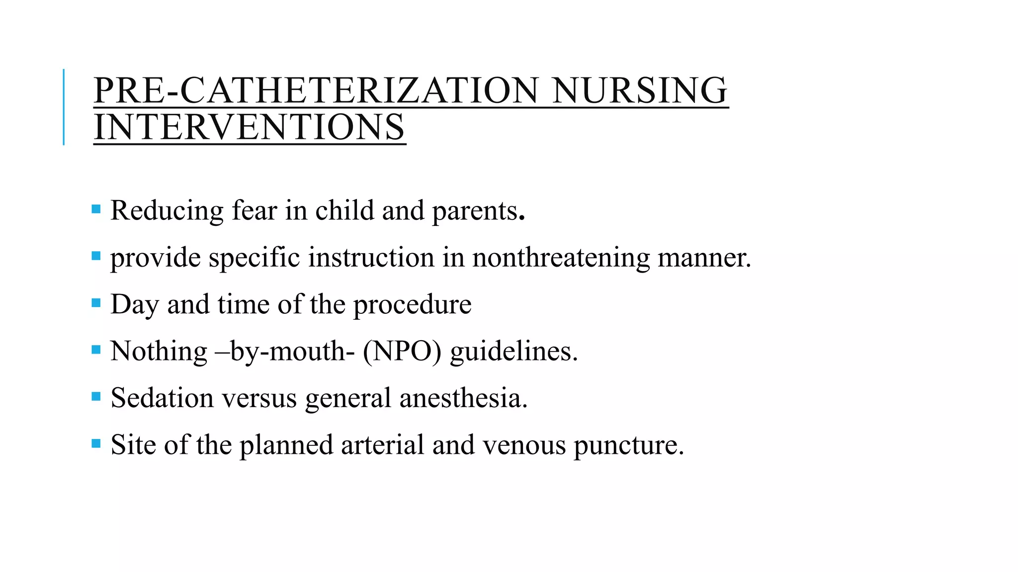 Cardiac catherization | PPTX