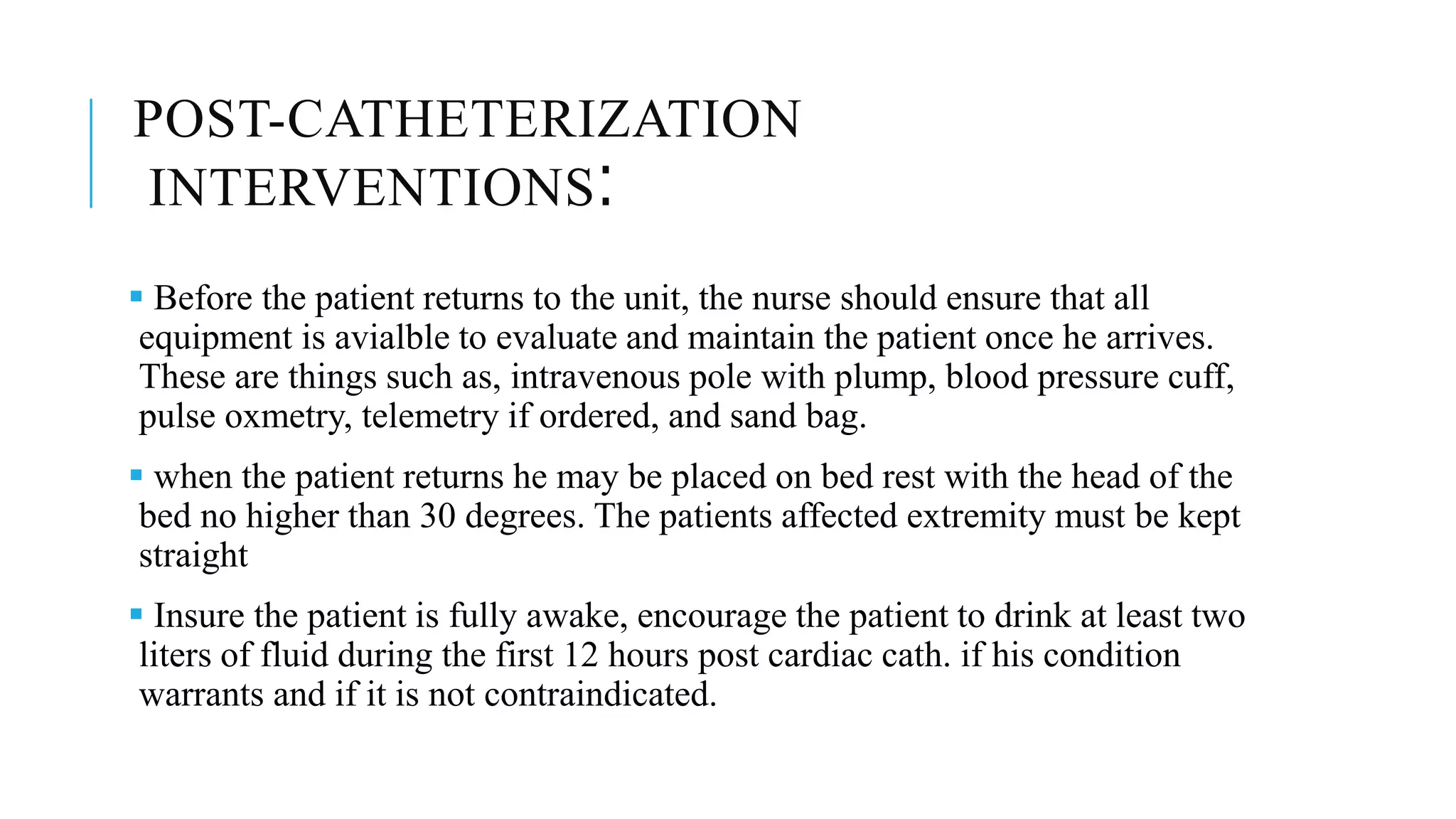 Cardiac catherization | PPTX