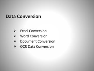 Cardiff data entry | PPT