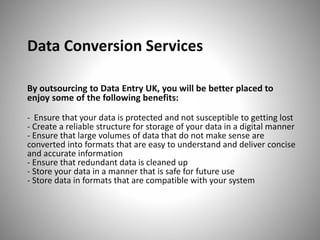 Cardiff data entry | PPT