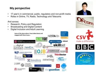 Hyperlocal Media and Community Journalism - The UK Opportunity | PPTX ...