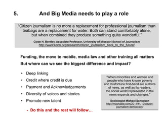 Hyperlocal Media and Community Journalism - The UK Opportunity | PPTX ...