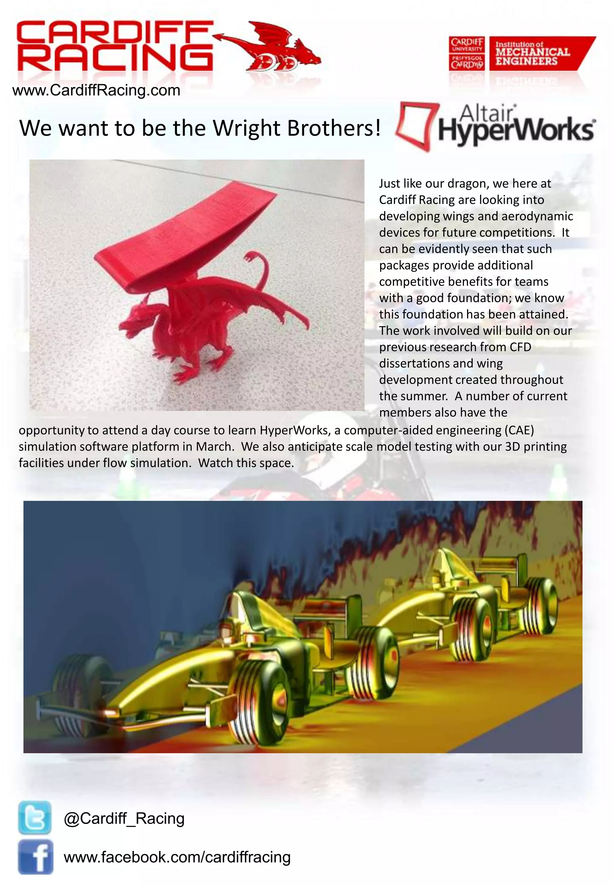 Cardiff Racing Newsletter | PDF