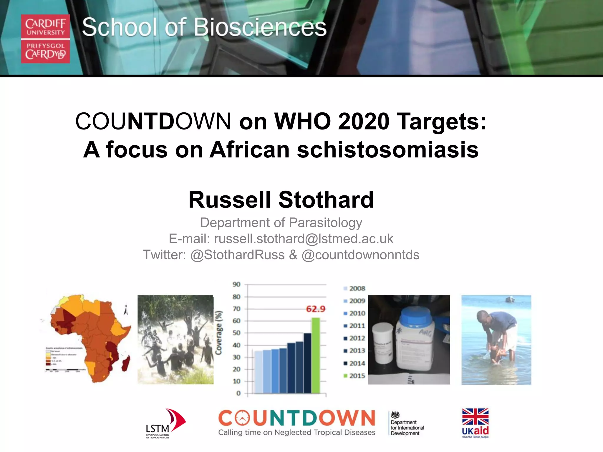 COUNTDOWN on WHO 2020 Targets: A Focus on African Schistosomiasis | PPT