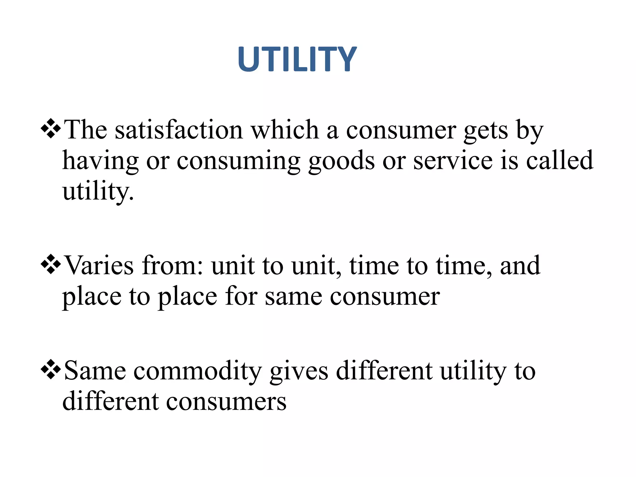 Cardinal utility | PPTX