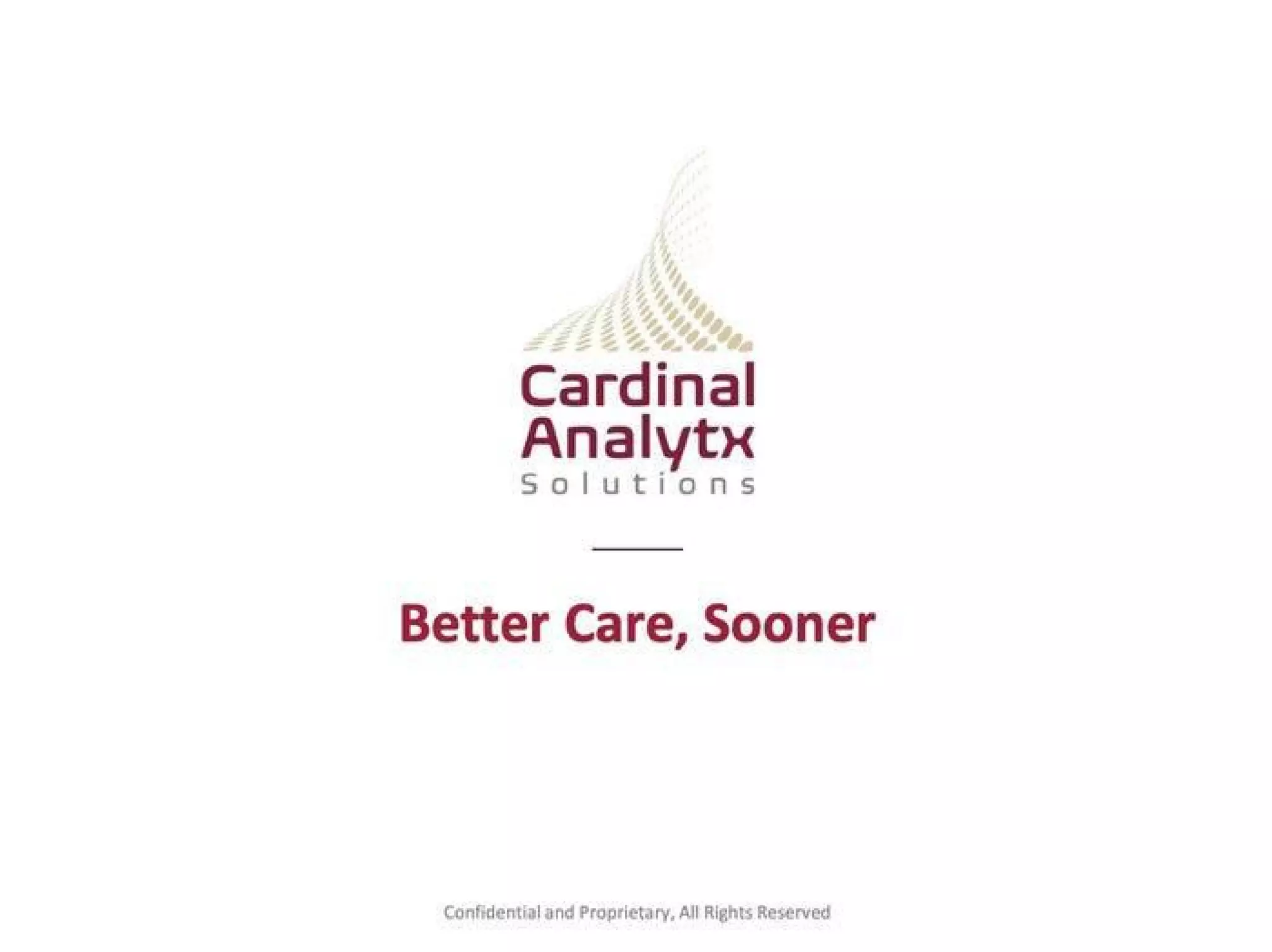 Cardinal analytx pitch deck | PDF
