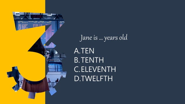 Cardinal and ordinal numbers ppt | PPTX | Anniversary | Personal ...