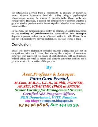 Cardinal and ordinal utility gp | DOCX