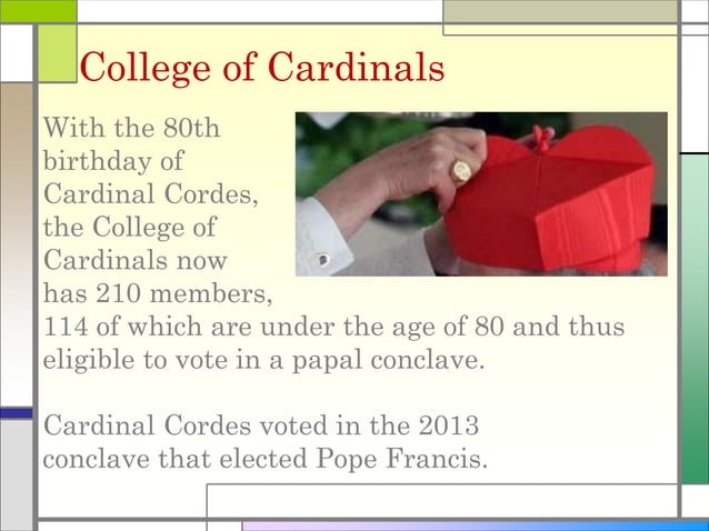 Cardinal Cordes | PPTX