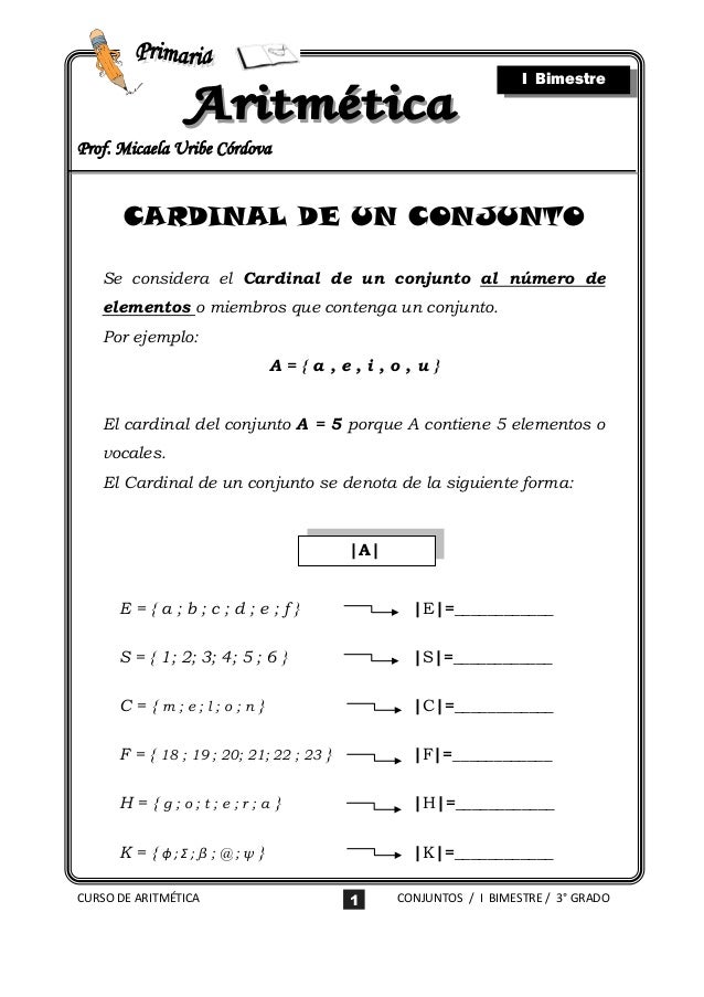 Ejercicios de conjuntos para niños - Imagui