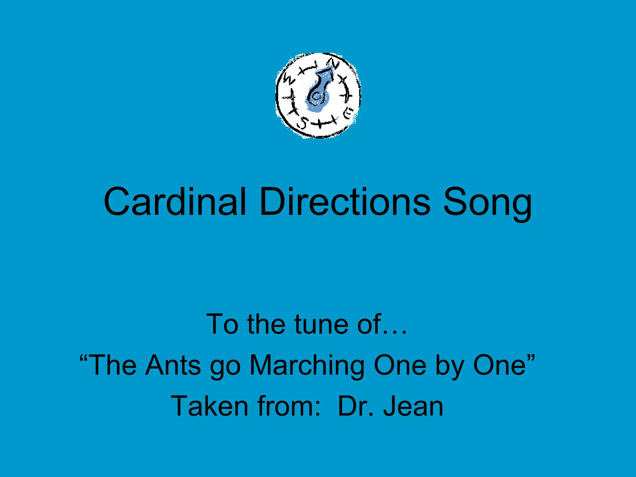 Cardinal directions song | PPT