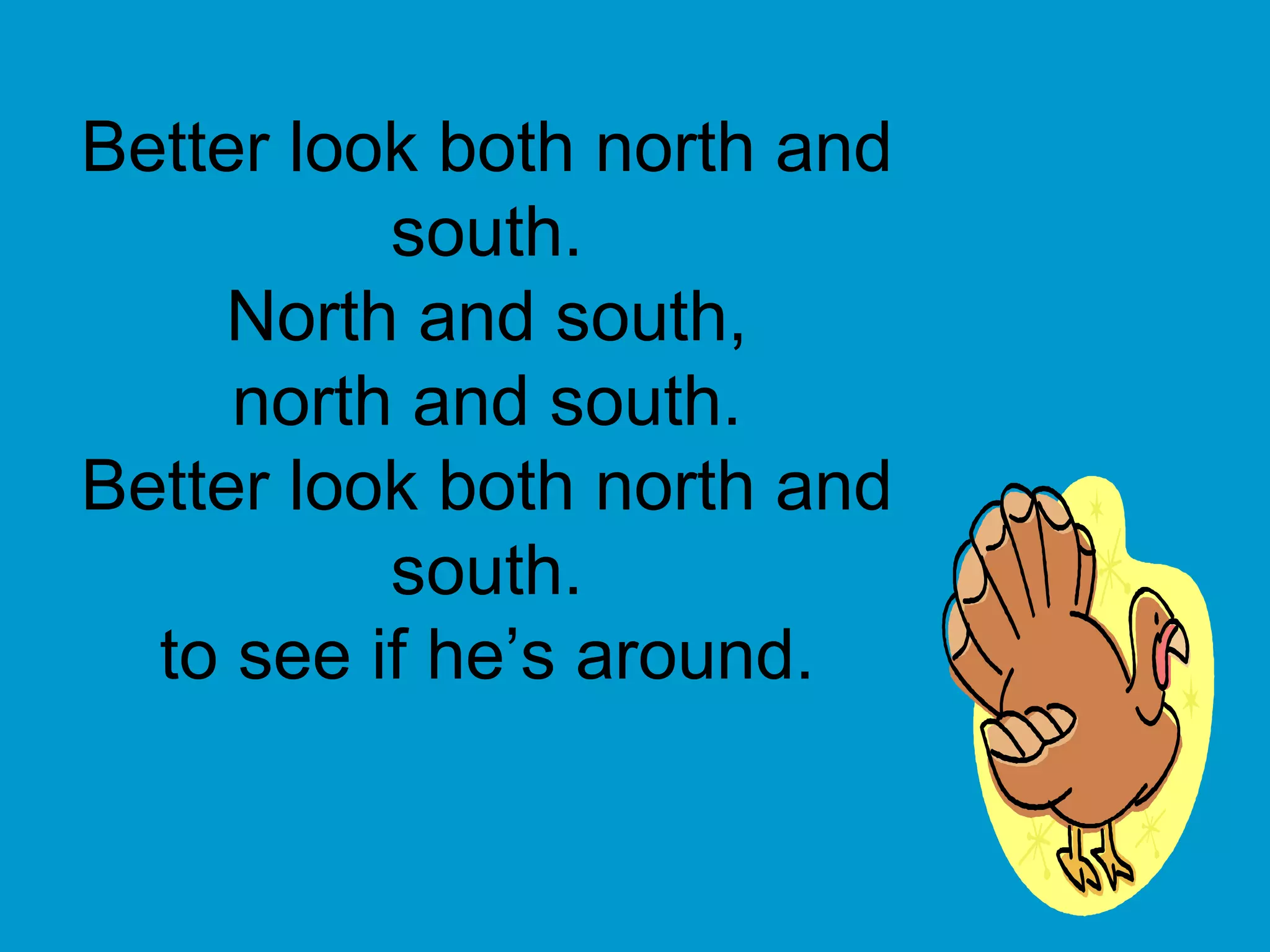 Cardinal directions song | PPT