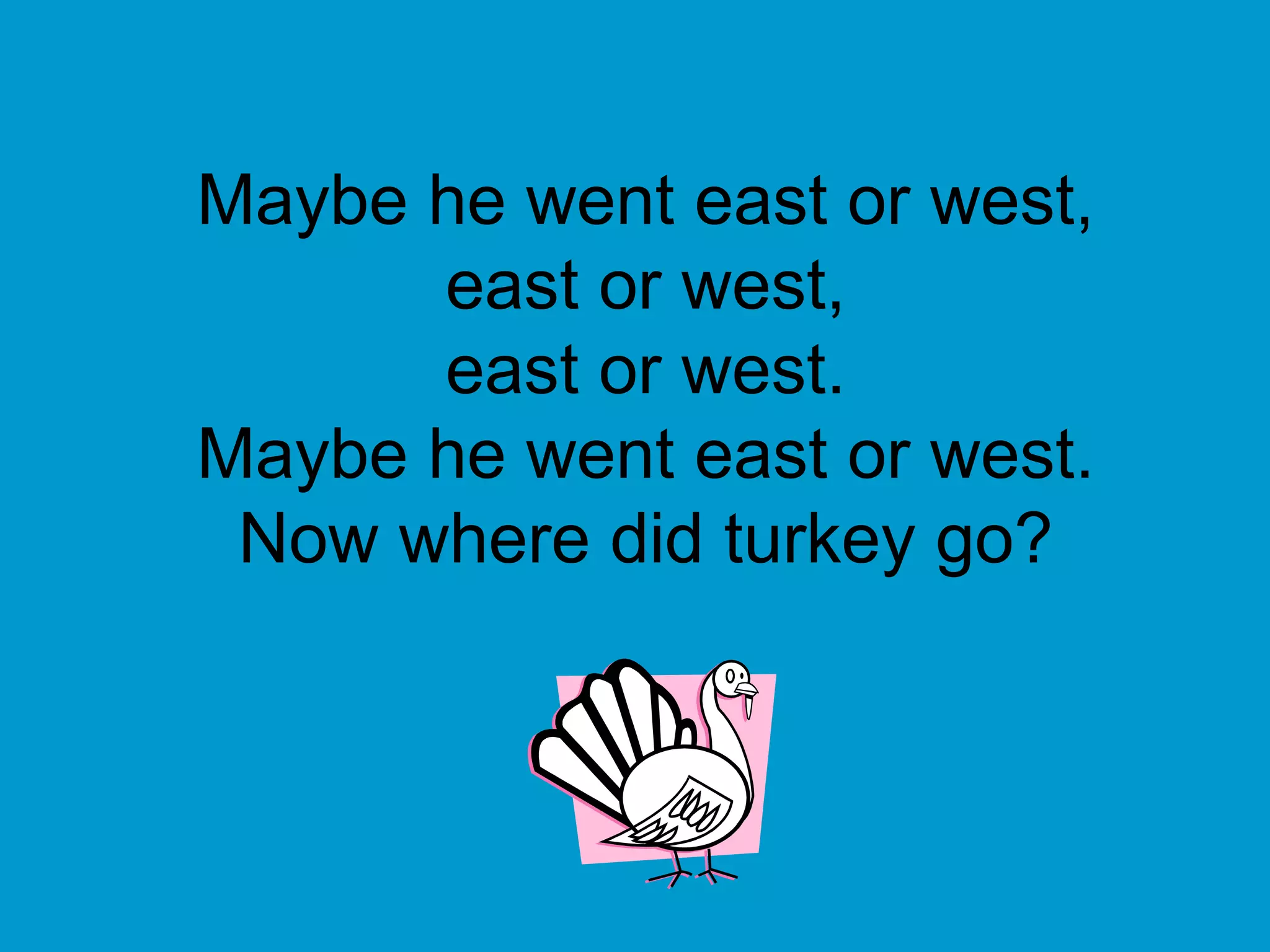 Cardinal directions song | PPT