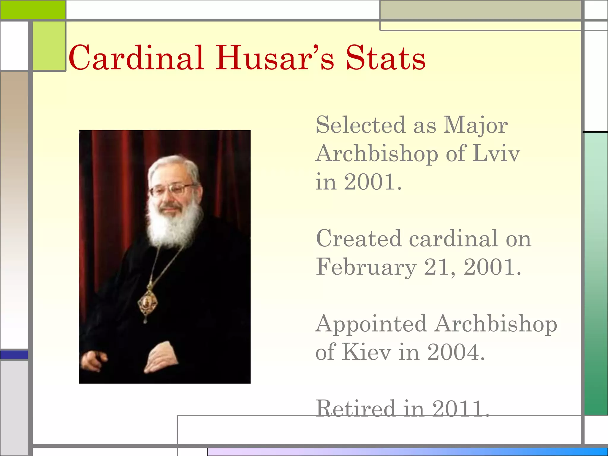 Cardinal husar | PPTX