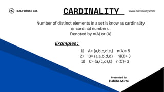 Cardinality and Countability Types ..PDF