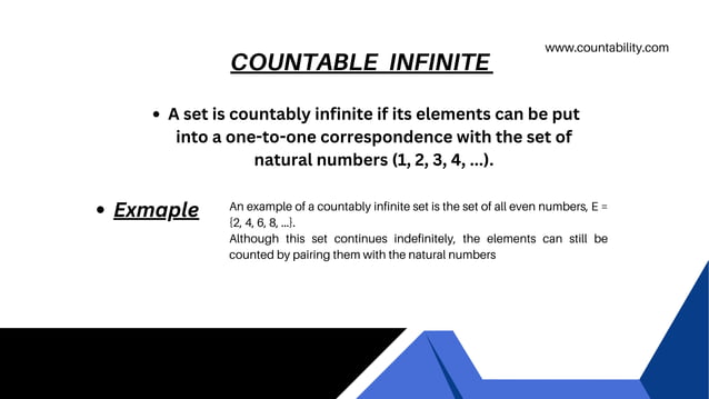 Cardinality and Countability Types ..PDF