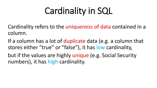 Cardinality and participation constraints | PPTX | Databases | Computer Software and Applications