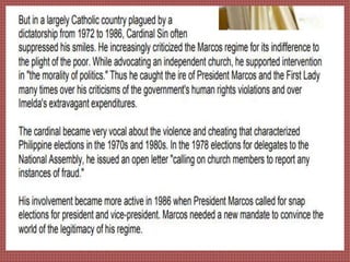 Cardinal Jaime Sin | PPT