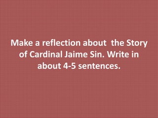 Cardinal Jaime Sin | PPT