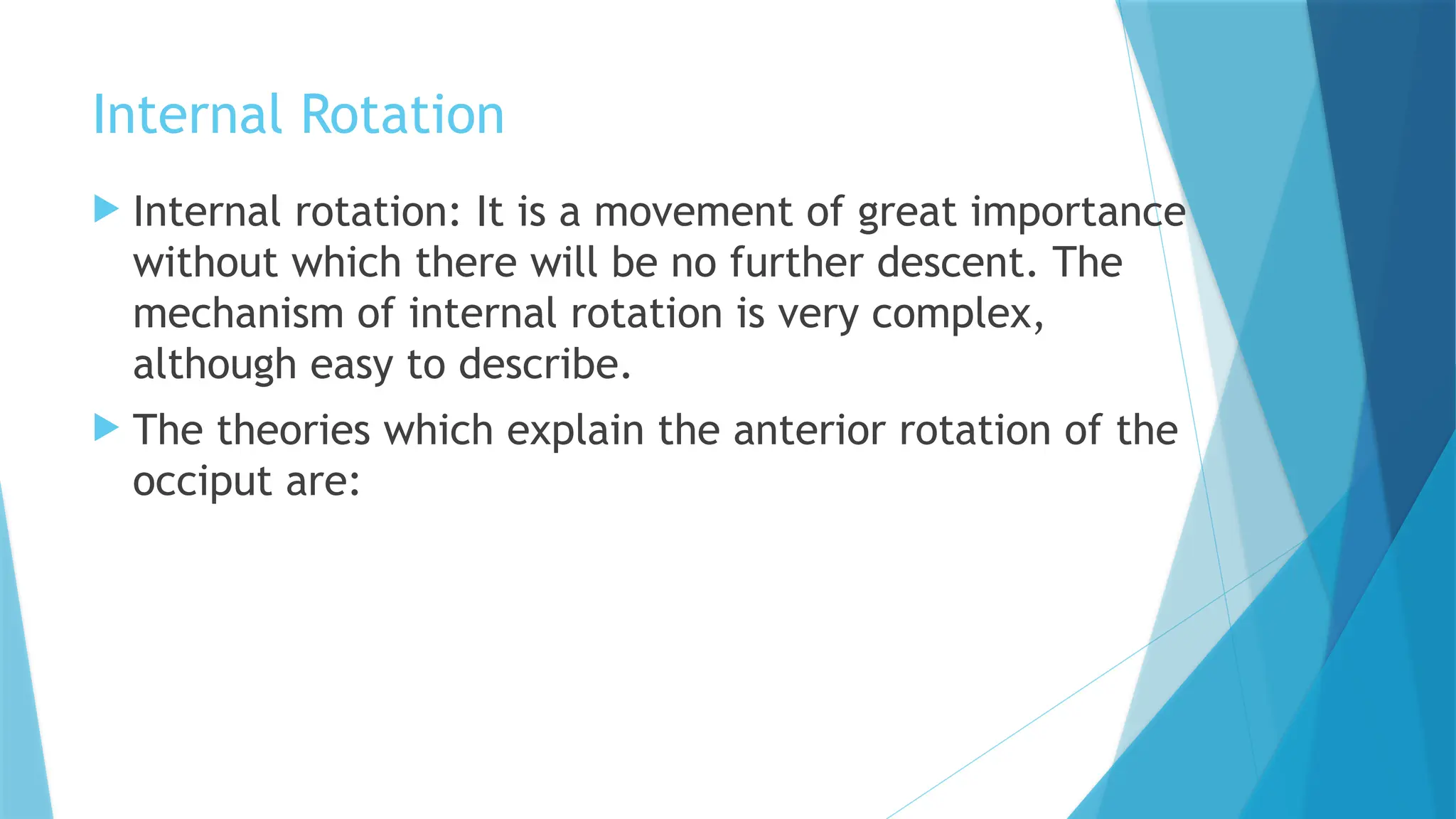 Cardinal movements of labor presentation | PPT
