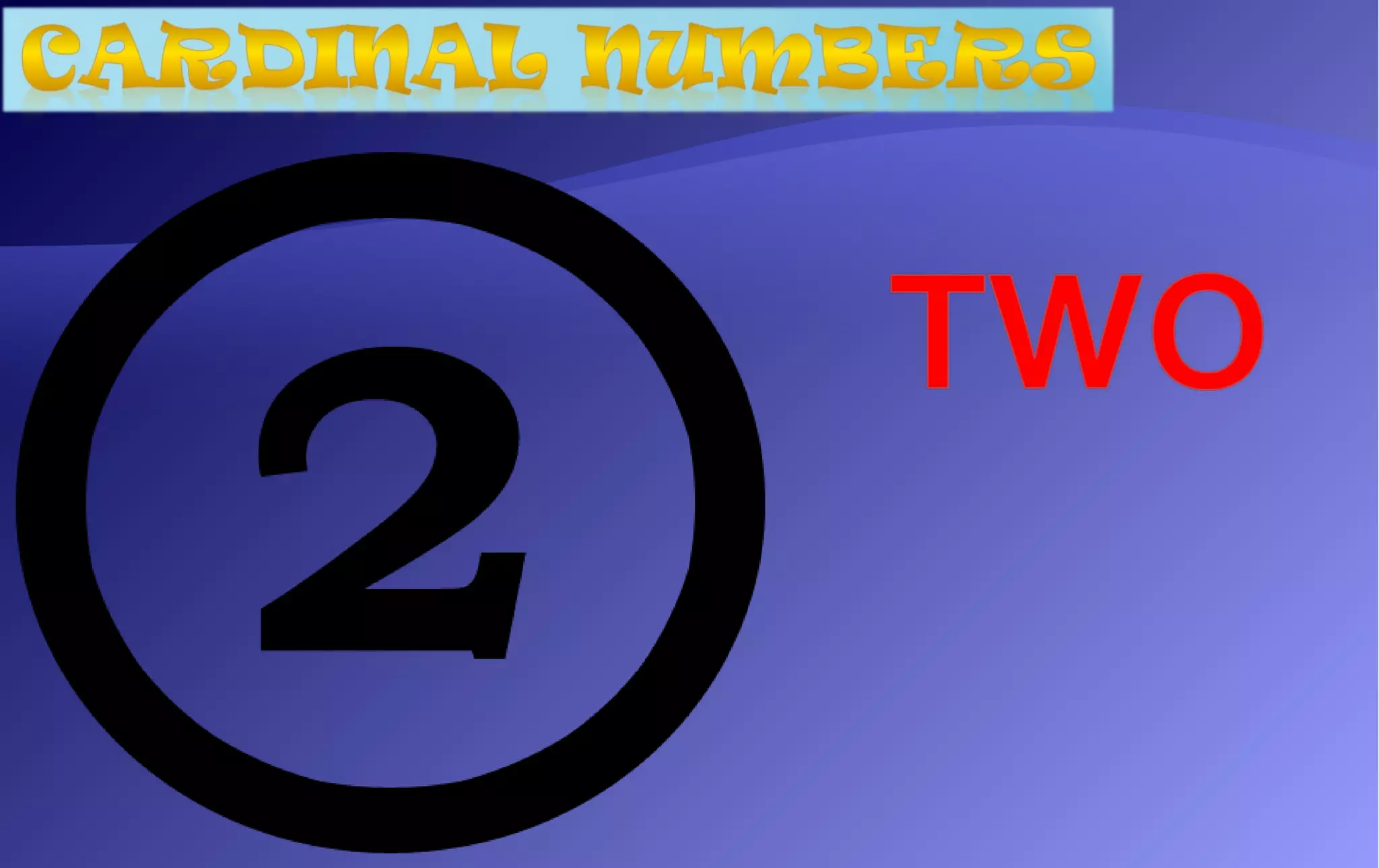 Cardinal numbers | PPT
