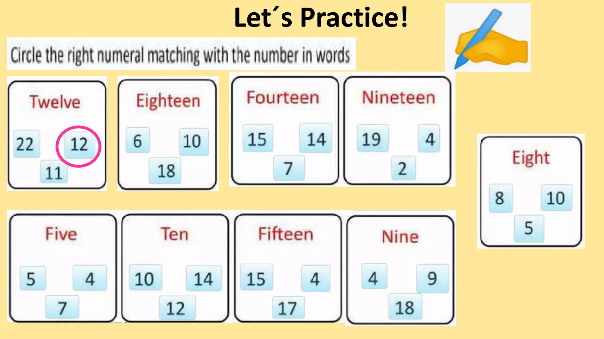 CARDINAL NUMBERS FROM 11 TO 39.ppt