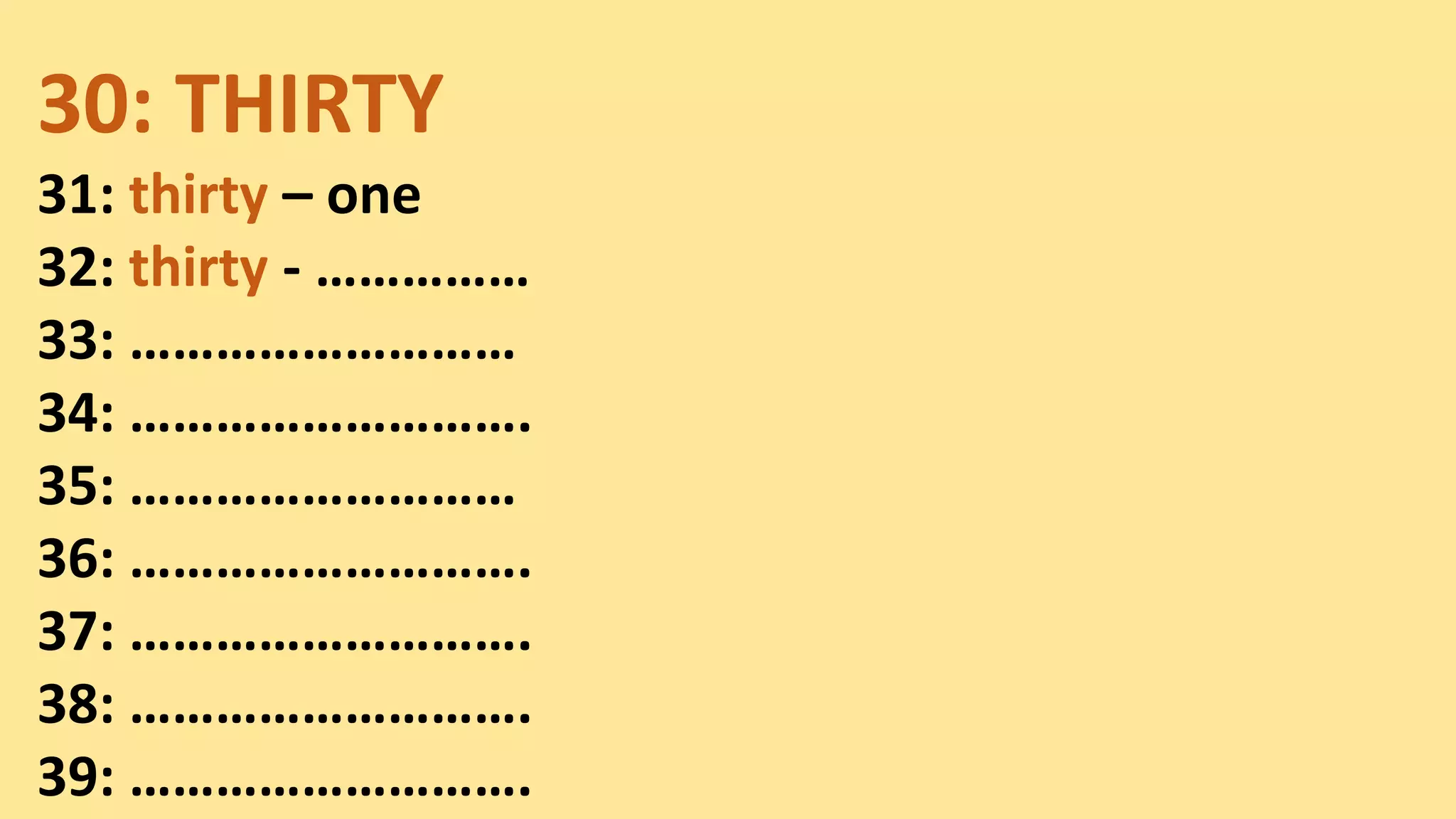 CARDINAL NUMBERS FROM 11 TO 39.ppt