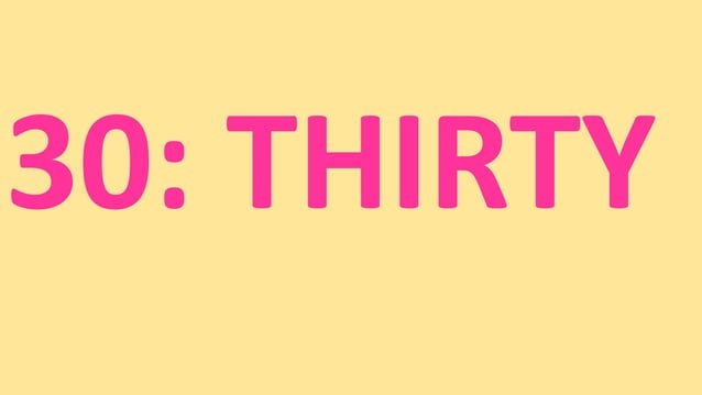 CARDINAL NUMBERS FROM 11 TO 39.ppt