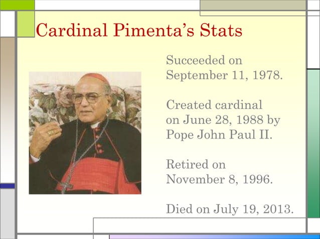 Cardinal Pimenta | PPT