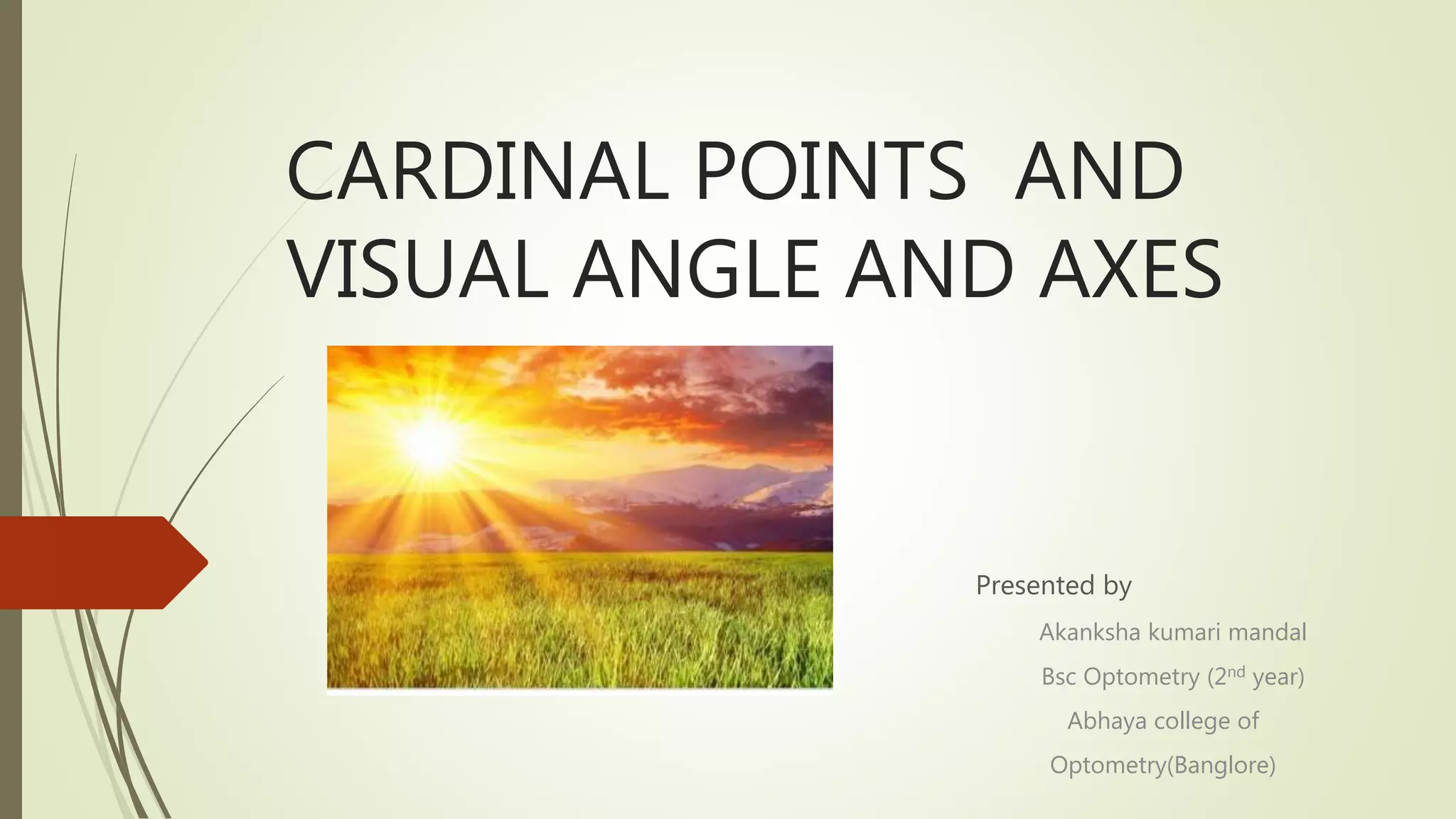 Cardinal points | PPTX