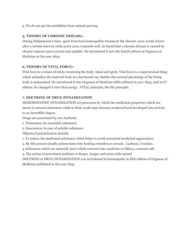 Cardinal Principles of Homoeopathy.pdf | Alternative Medicine | Wellness