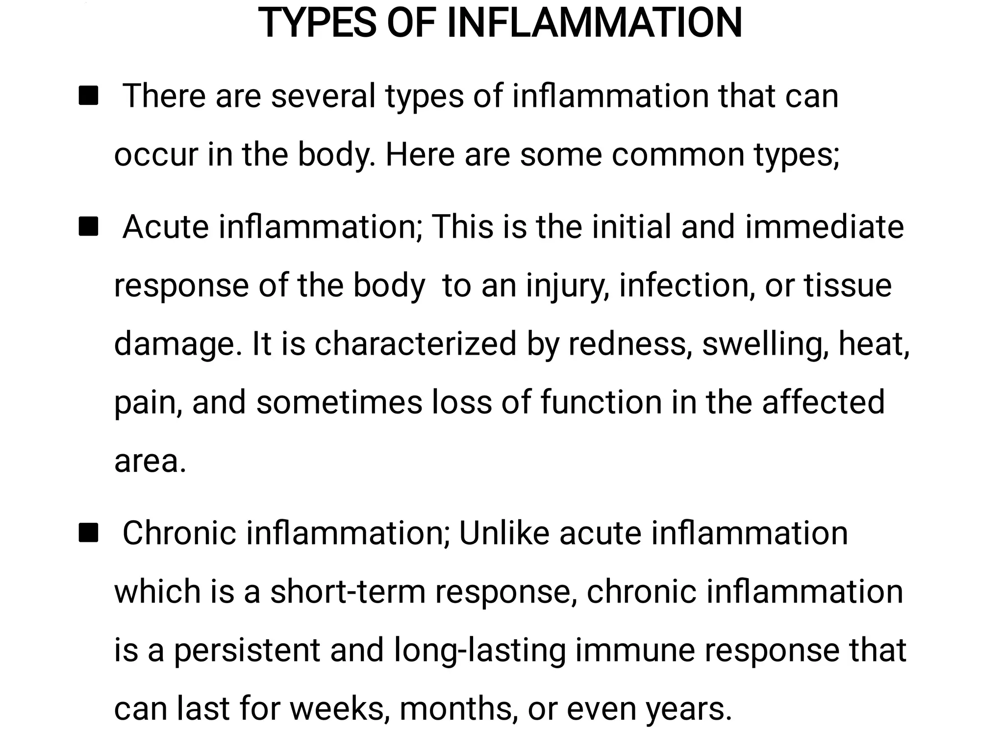 CARDINAL SIGNS OF INFLAMMATION POWER POINT | PDF