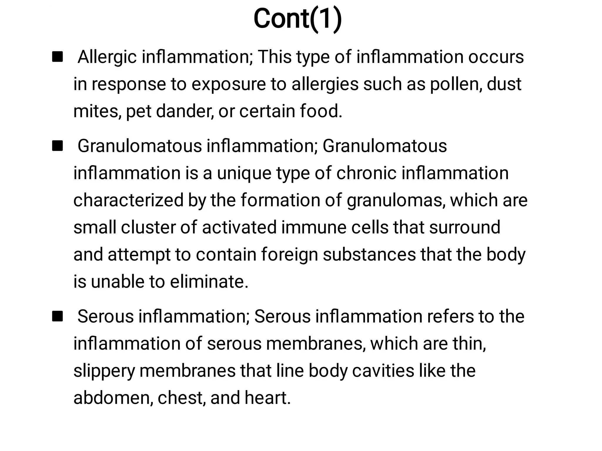CARDINAL SIGNS OF INFLAMMATION POWER POINT | PDF