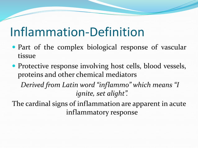 Cardinal signs of_inflammation (1) | PPTX | Heart and Cardiovascular ...