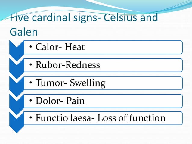 Cardinal signs of_inflammation (1) | PPTX | Heart and Cardiovascular ...